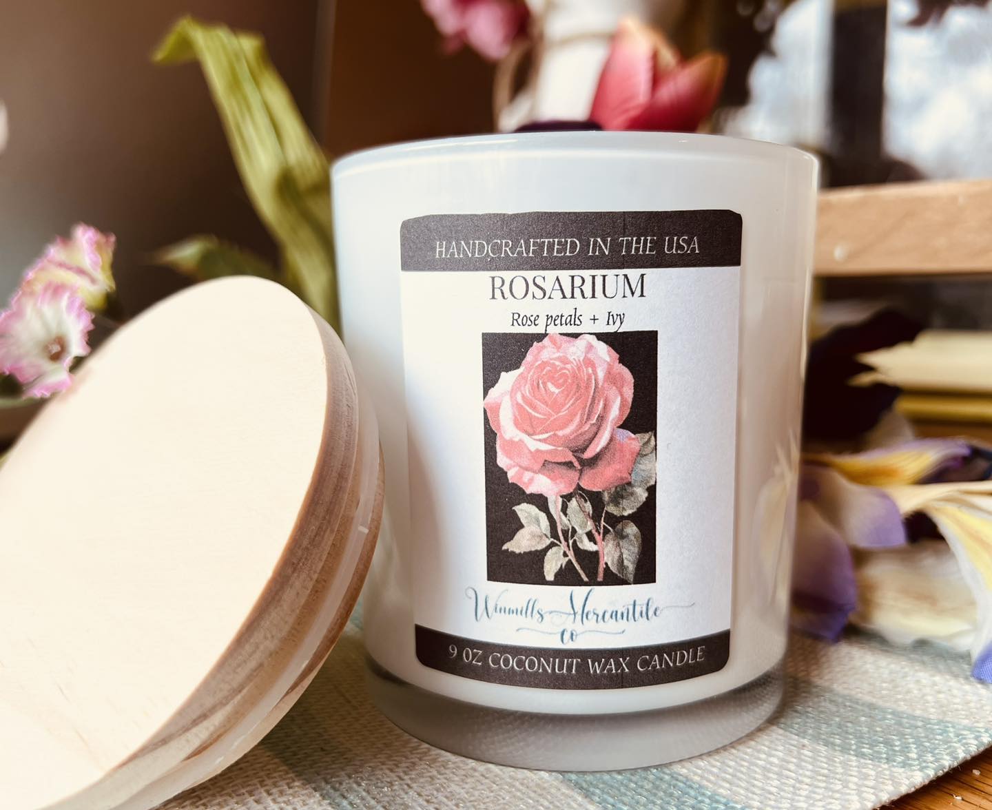 Rosarium-Garden Collection Candle - Winmills Mercantile